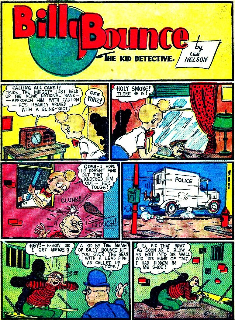 Golden Reading: Billy Bounce, The Kid Detective